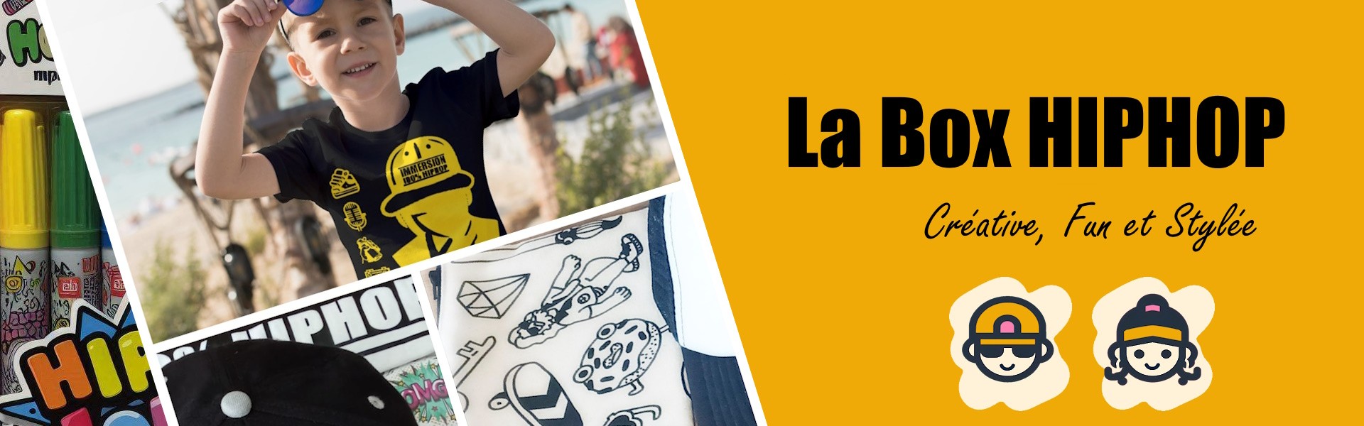 Box HipHop enfants| Créative, Fun, Lifestyle